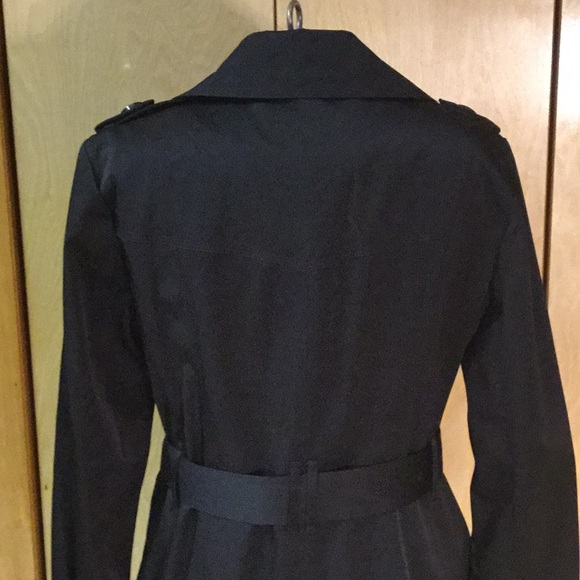 London Fog | Jackets & Coats | London Fog Lined Black Spring Rain Coat ...